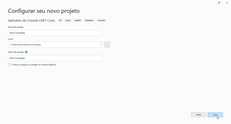 Como criar um projeto console aplicativo em C# e ganhar dinheiro ...