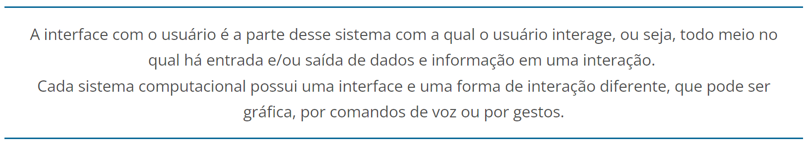 Interface e Usabilidade | Bruno Brito