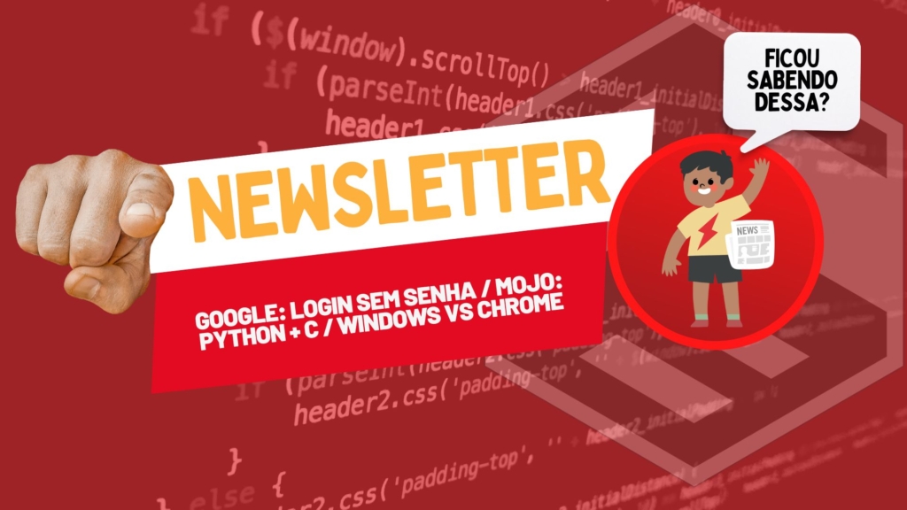 Google: login sem senha / Mojo: Python + C / Windows vs Chrome | Bruno ... Google: login sem senha / Mojo: Python + C / Windows vs Chrome | Bruno ...